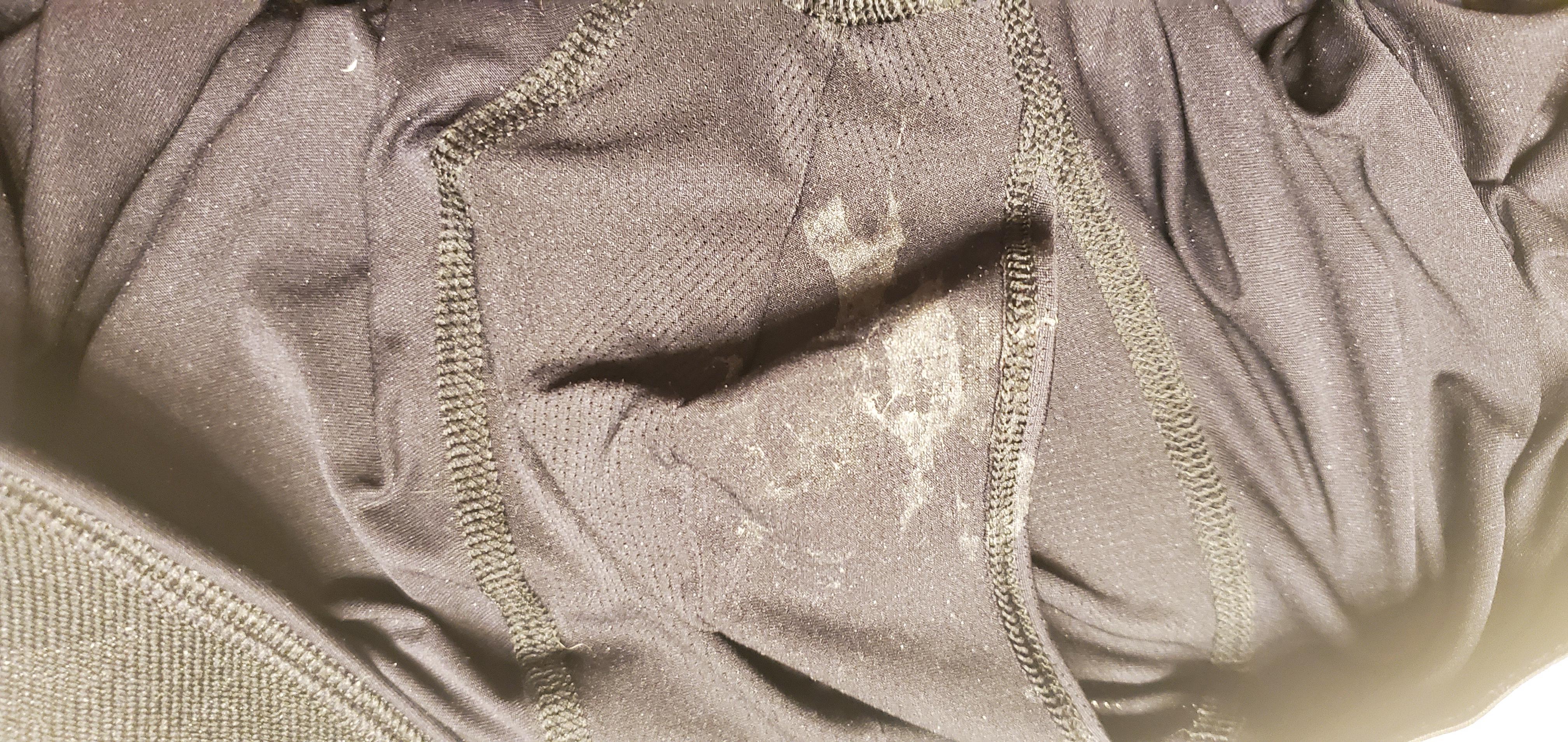 Dry precum stain in under armour boxers | Scrolller