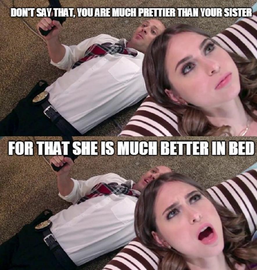 Du bist die hübsche Schwester | Scrolller