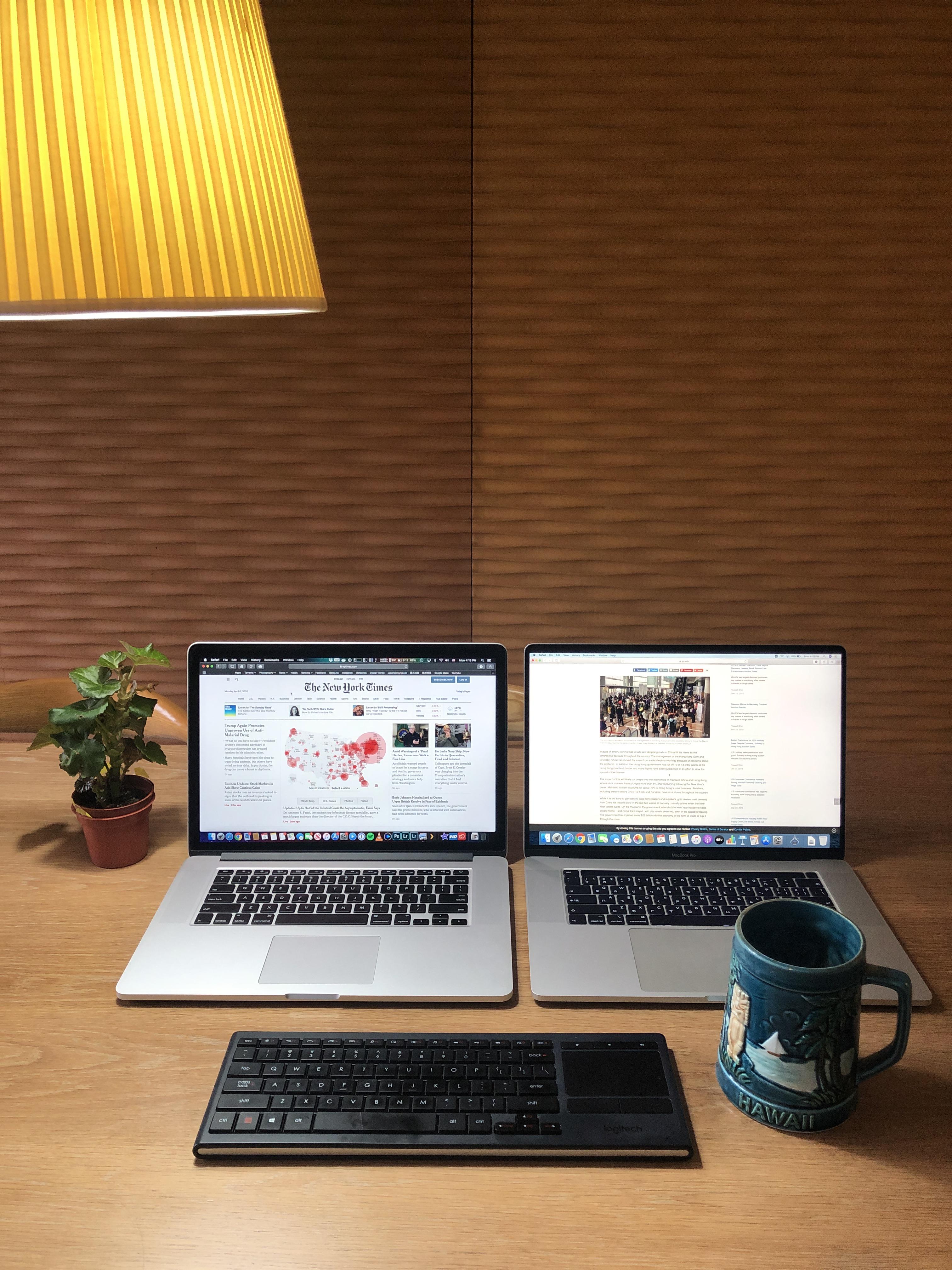 Dual screen setup | Scrolller