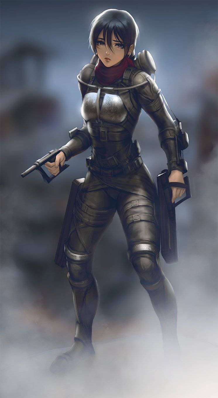 Dual wielding Mikasa | by Infi_mt | Scrolller