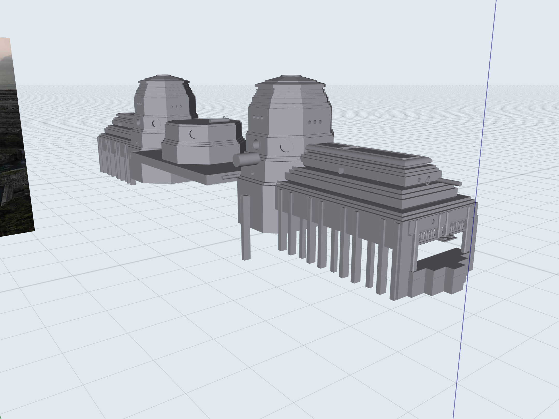 Dune 2021: felt like recreating castle Caladan (wip) | Scrolller