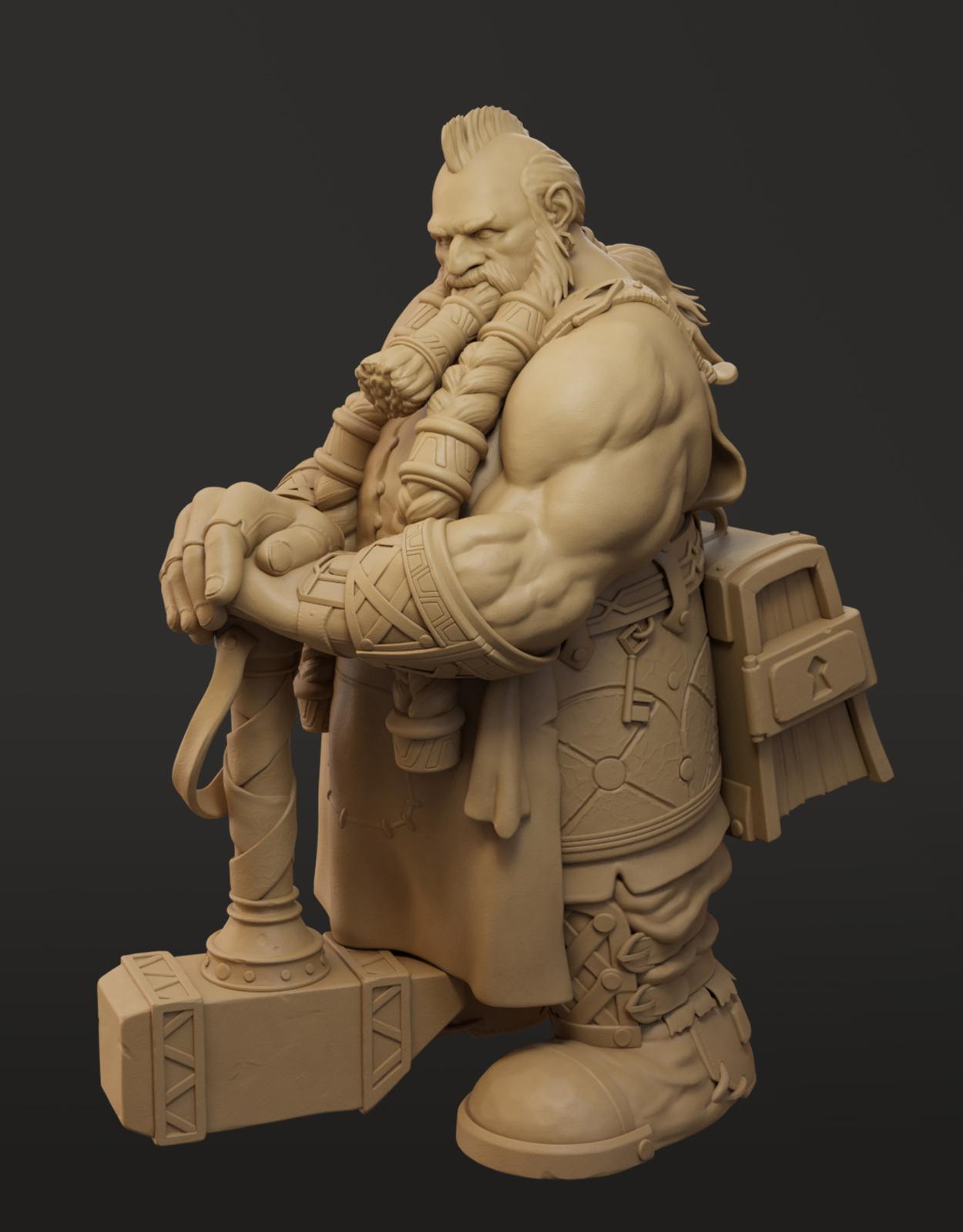 Dwarf Blacksmith | Scrolller