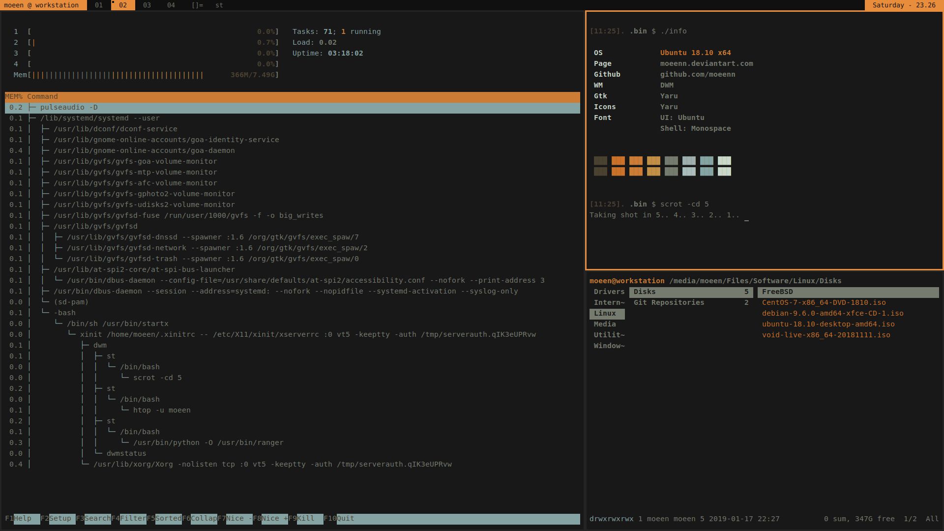 [DWM] Half-life inspired Suckless Setup | Scrolller