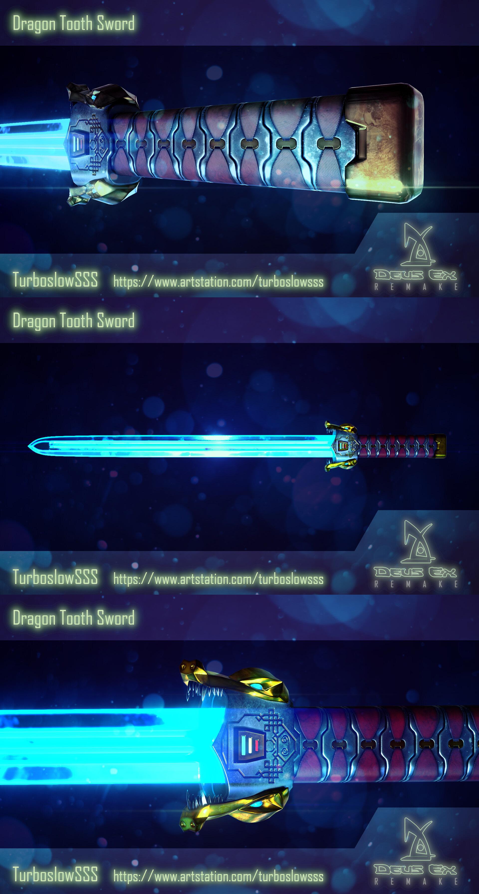 DX:MR Dragon Tooth Sword | Scrolller