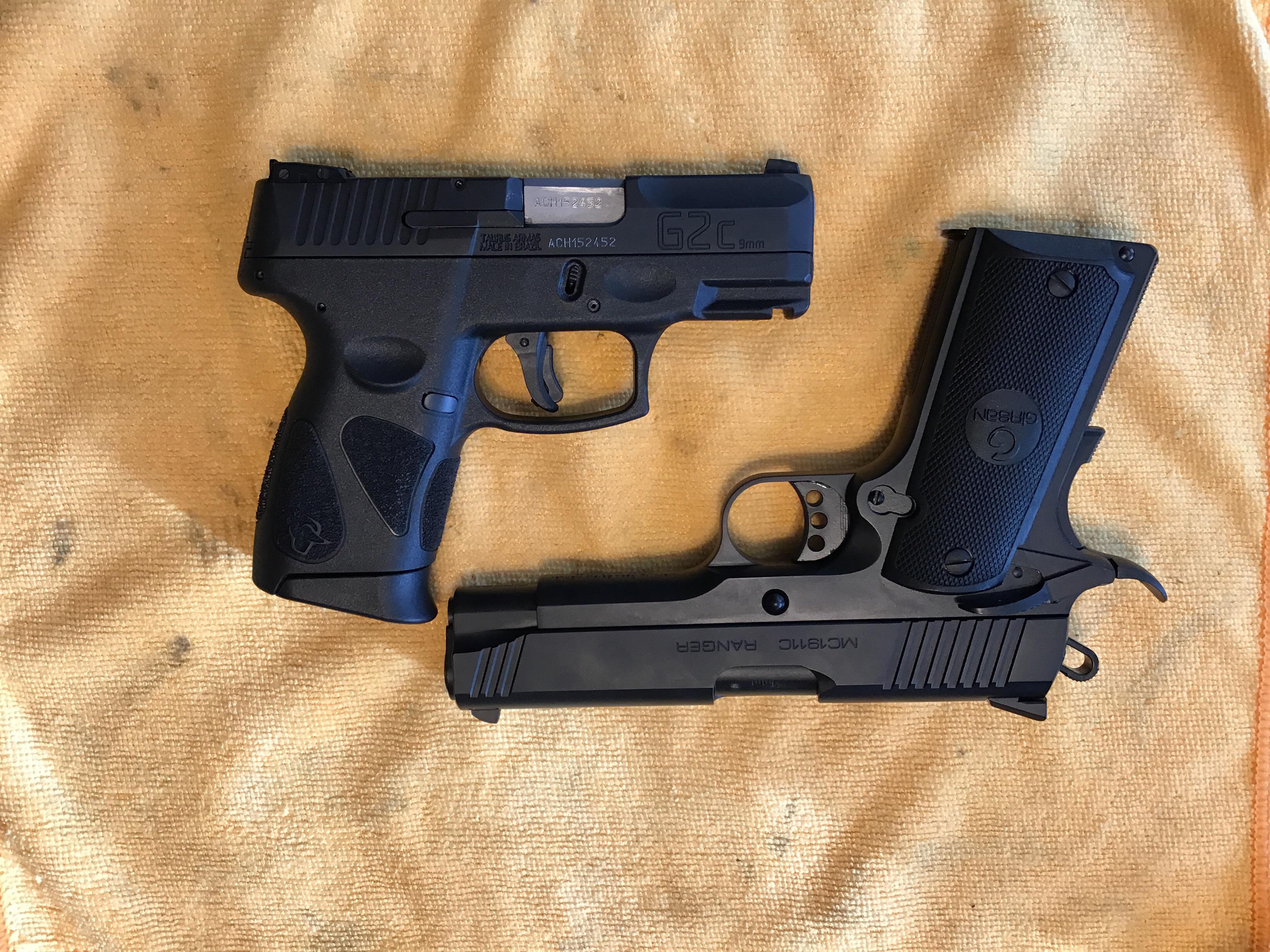 Dynamic Duo- Taurus G2C and Girsan MC1911C Ranger 9mm | Scrolller