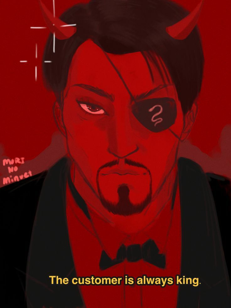 Early morning doodle, have a devil! Majima🤠 | Scrolller