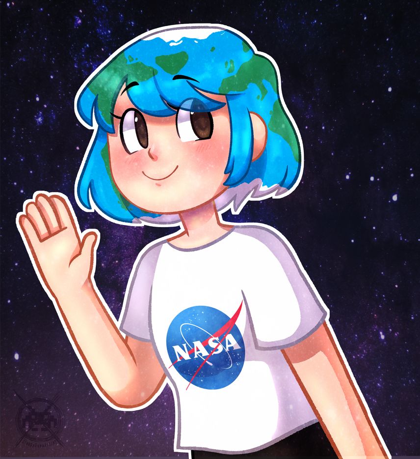 Earth-chan by CreepyGameArtistXD | Scrolller
