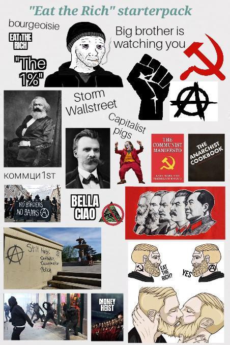 "Eat the Rich" starterpack | Scrolller