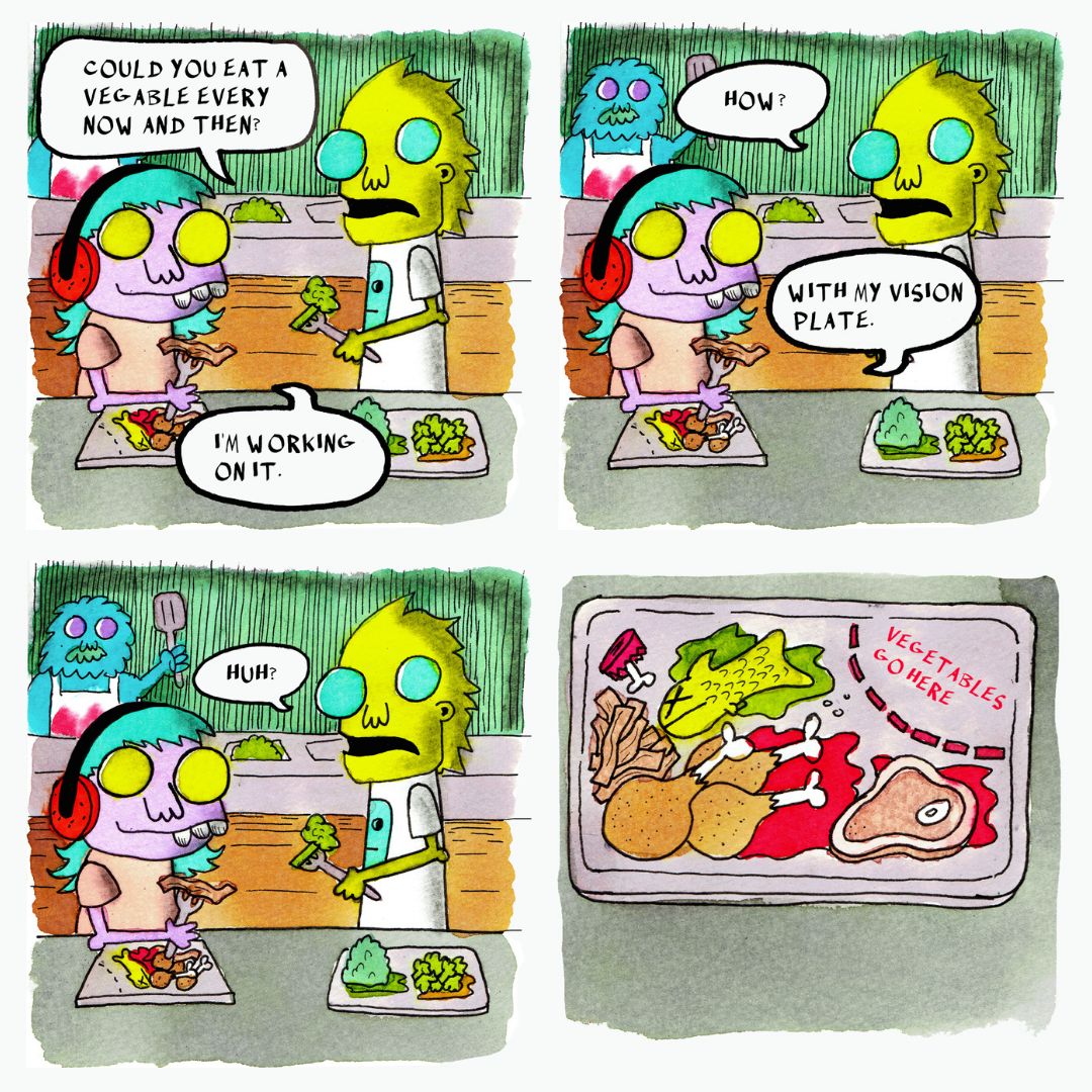 eating healthy blegh | Scrolller