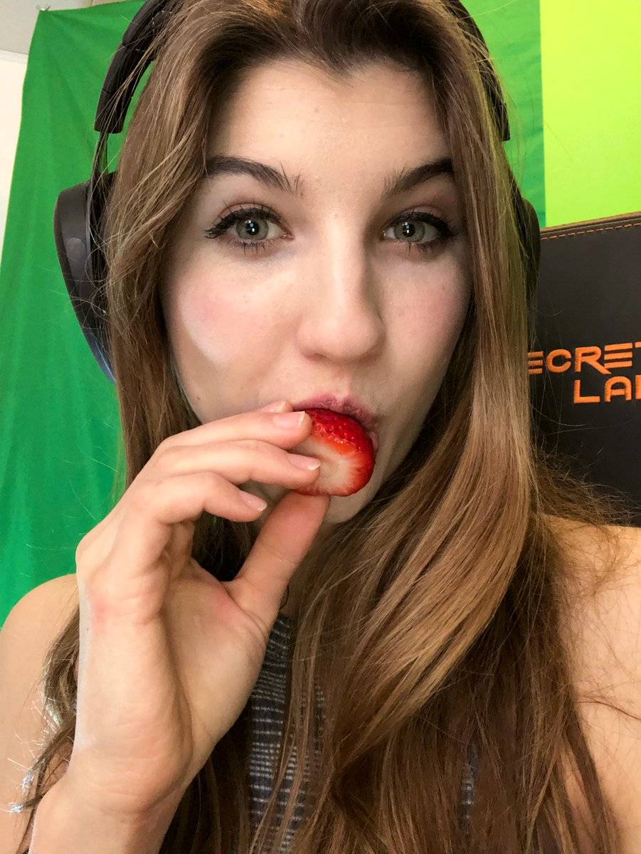 Eating Strawberries | Scrolller