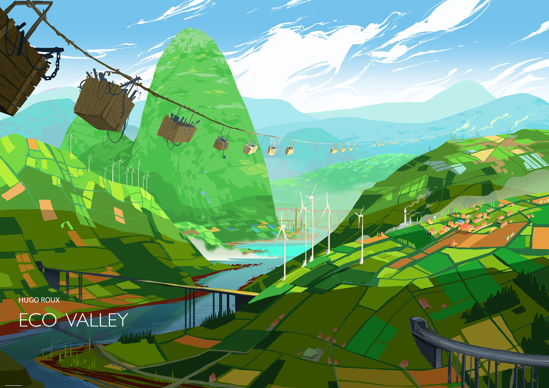 Eco Valley by Hugo Roux | Scrolller