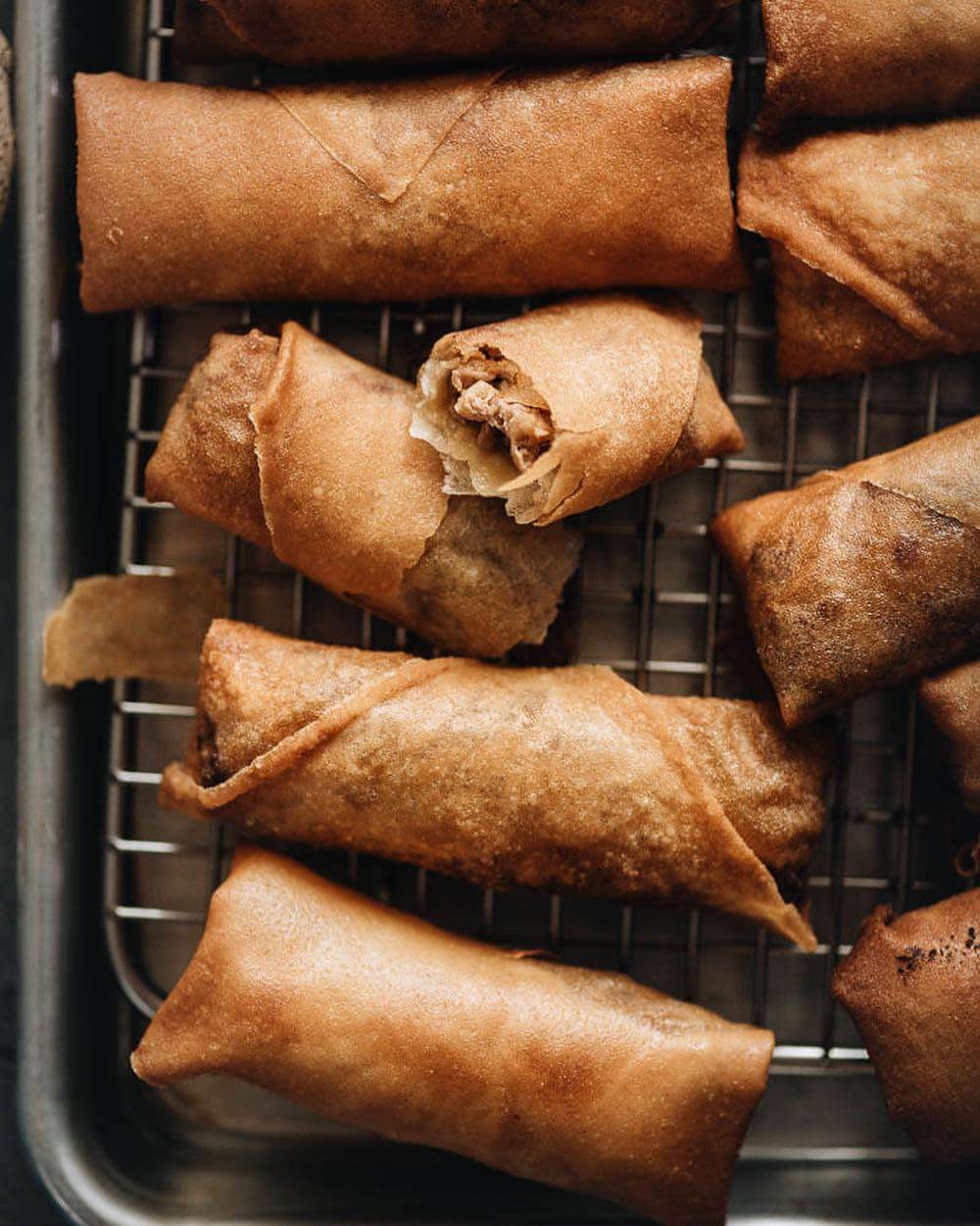 egg rolls with the perfect crisp. | Scrolller