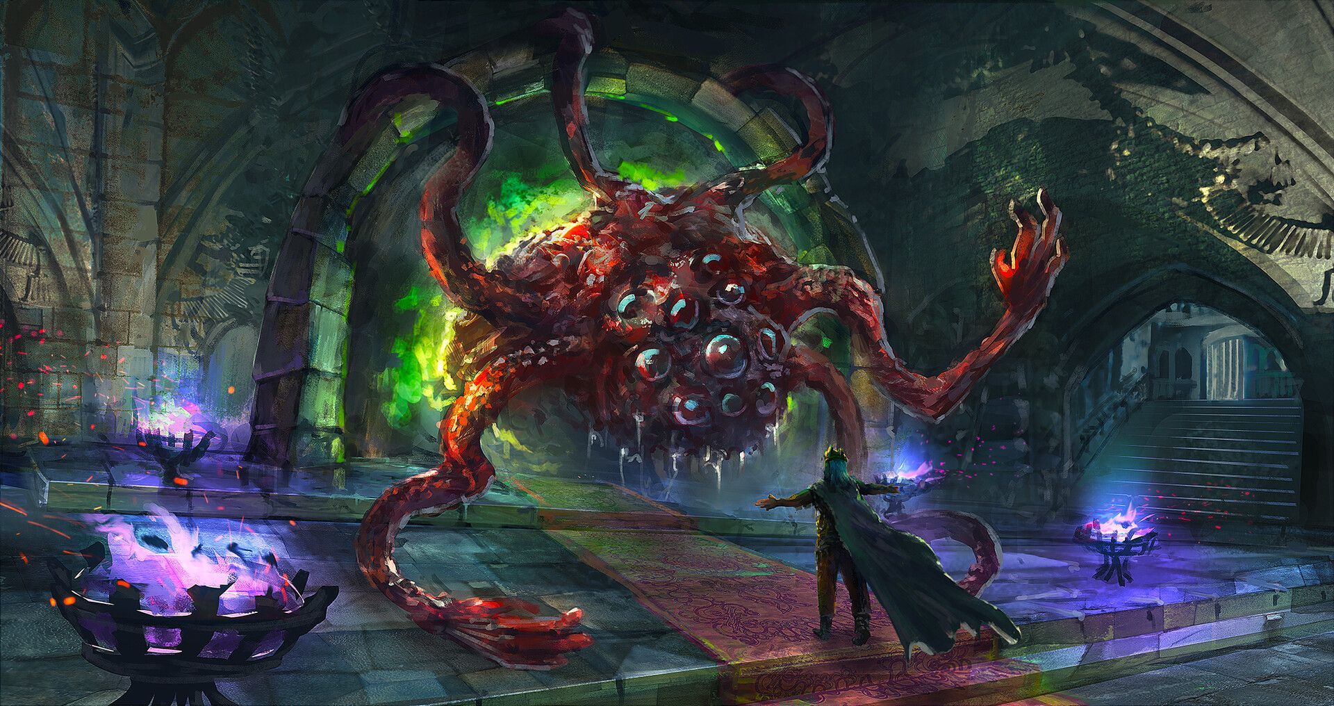 Eldritch Summoning by Lachlan Page | Scrolller