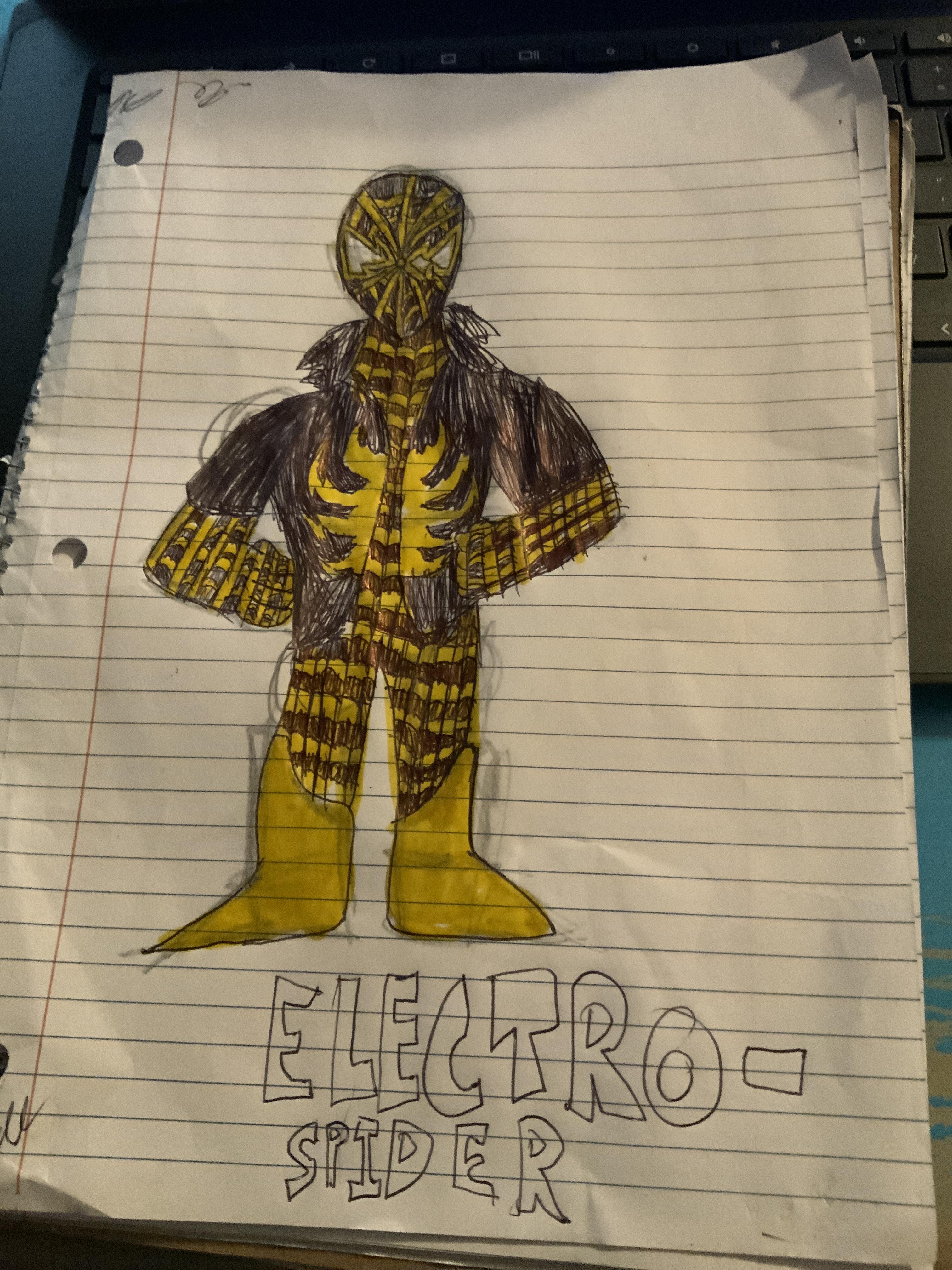 Electro spider! | Scrolller