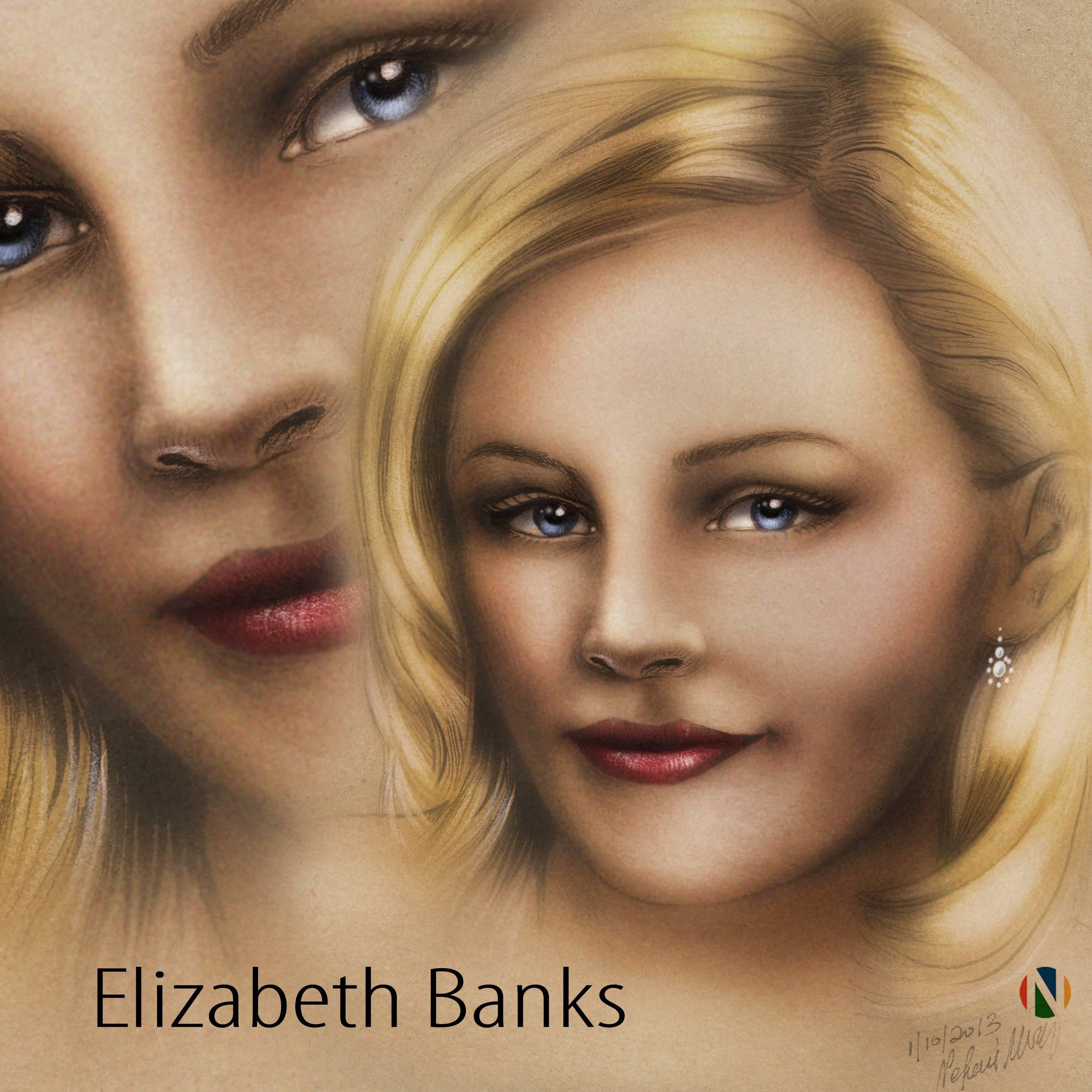 Elizabeth Banks - my fan art 2011 | Scrolller