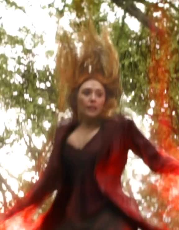 Elizabeth Olsen making my vision wanda | Scrolller