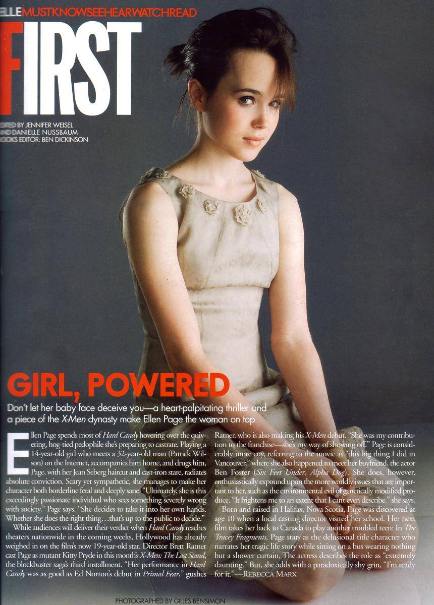 Ellen in Elle | Scrolller