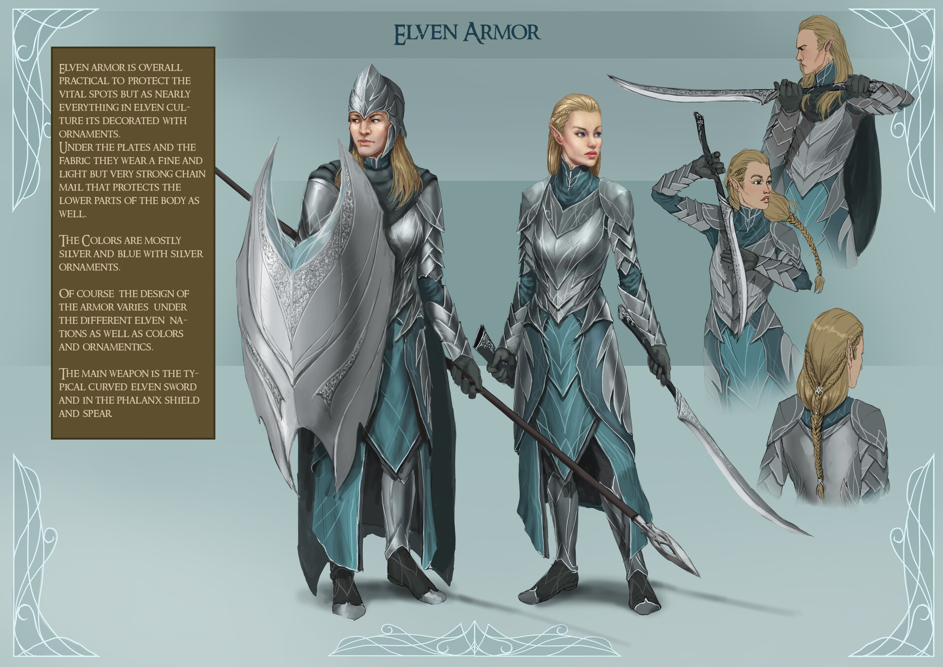 Elven Soldier by Lukas Baumgartner | Scrolller