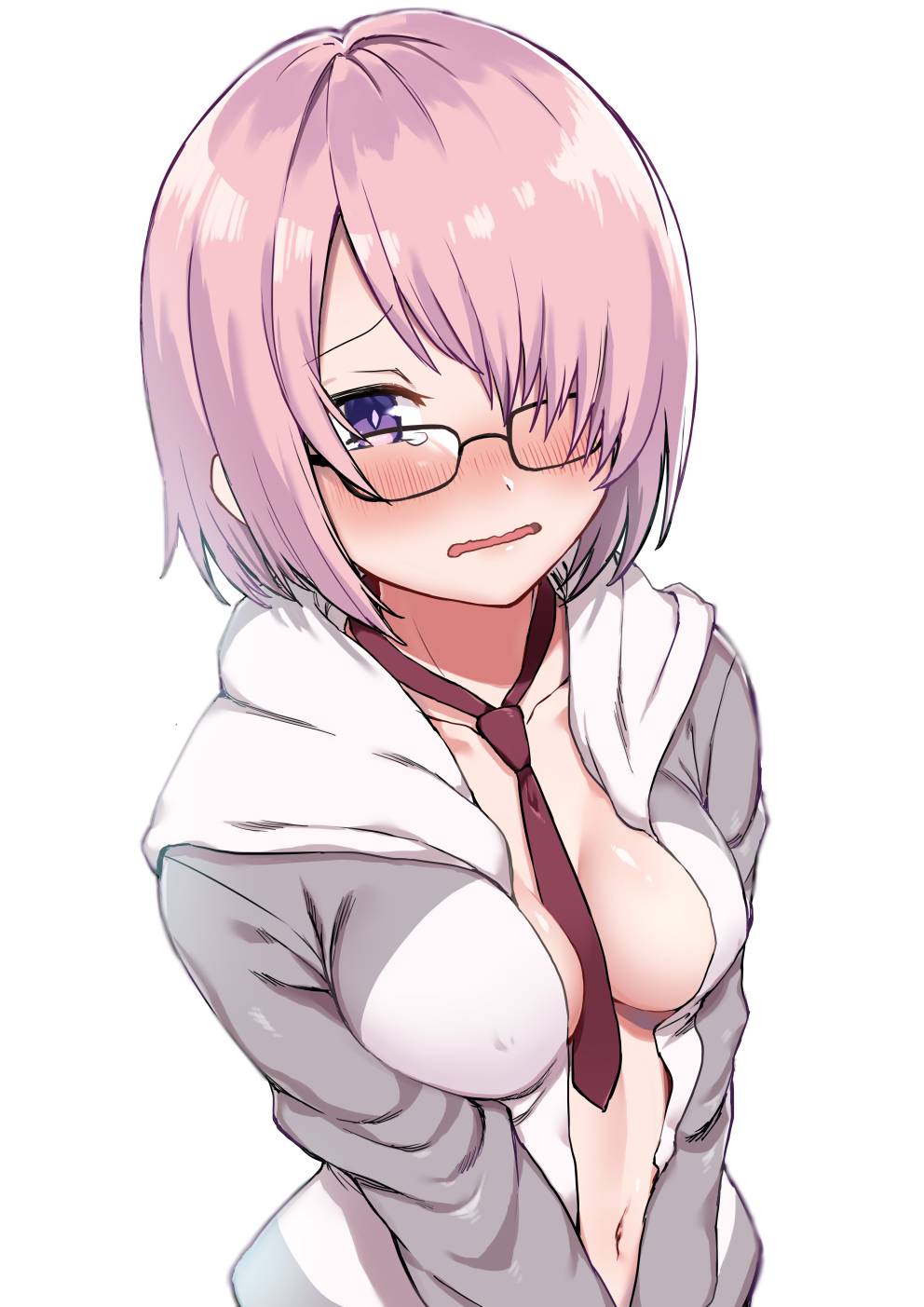 Embarrassed Mashu | Scrolller