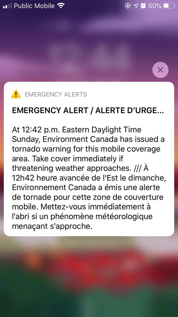 Emergency Alert - Tornado Warning | Scrolller