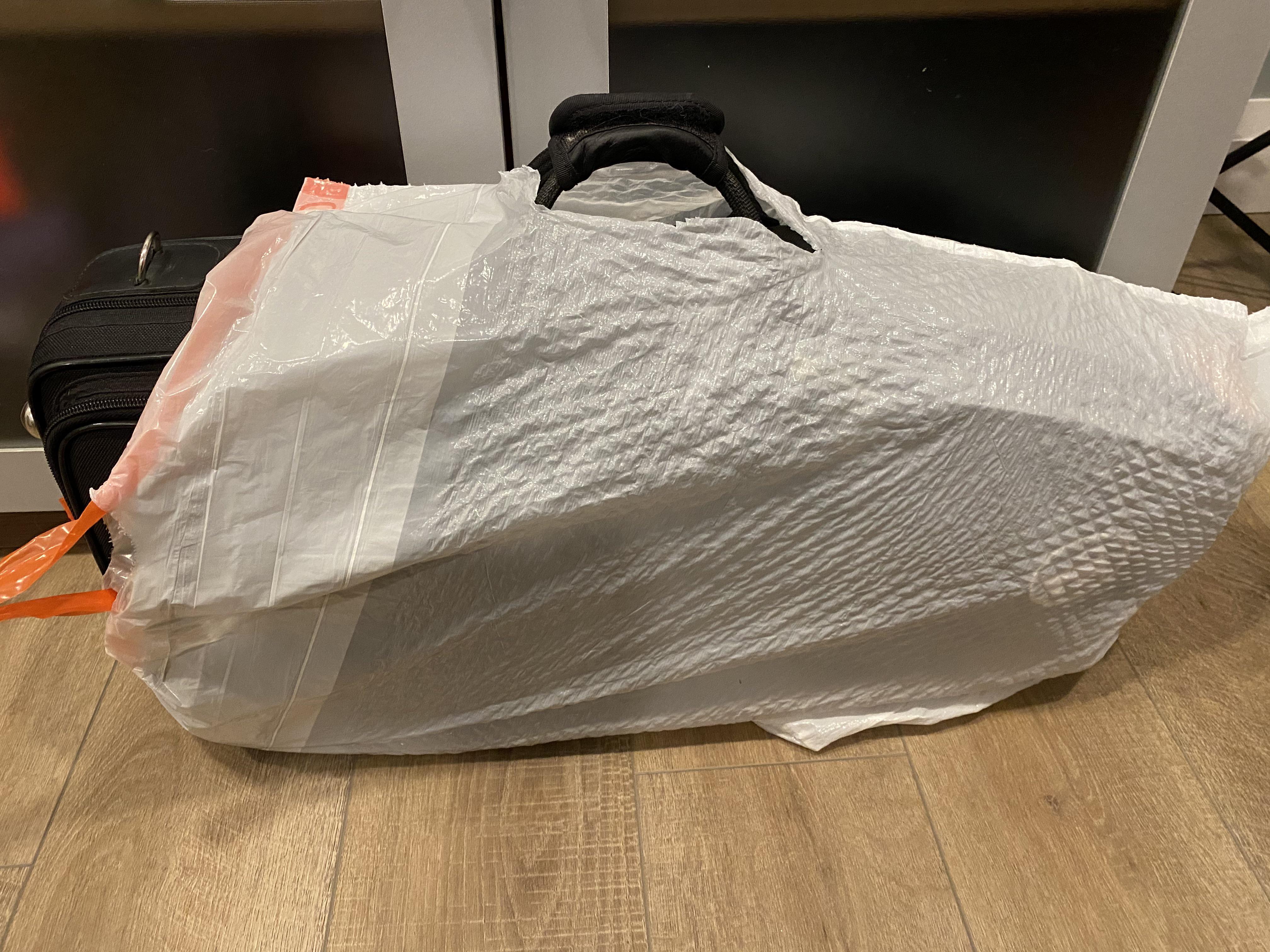 Emergency Rubbish Bag Raincoat | Scrolller