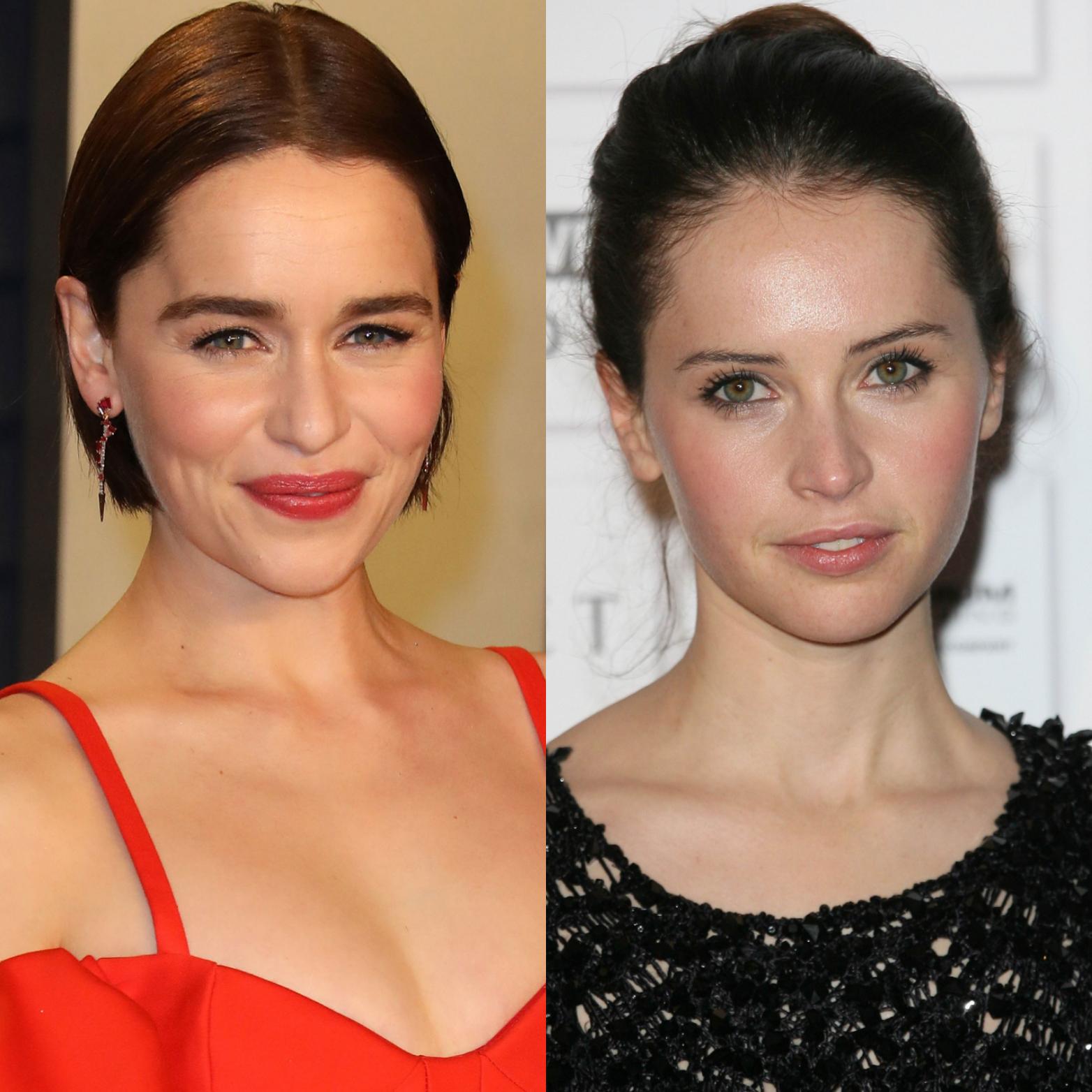 Emilia Clarke/Felicity Jones, dream threesome. 🥴💯 | Scrolller
