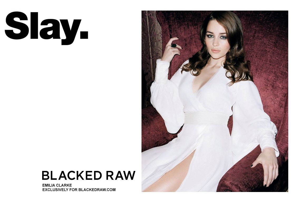 Emilia Clarke for Blacked Raw | Scrolller