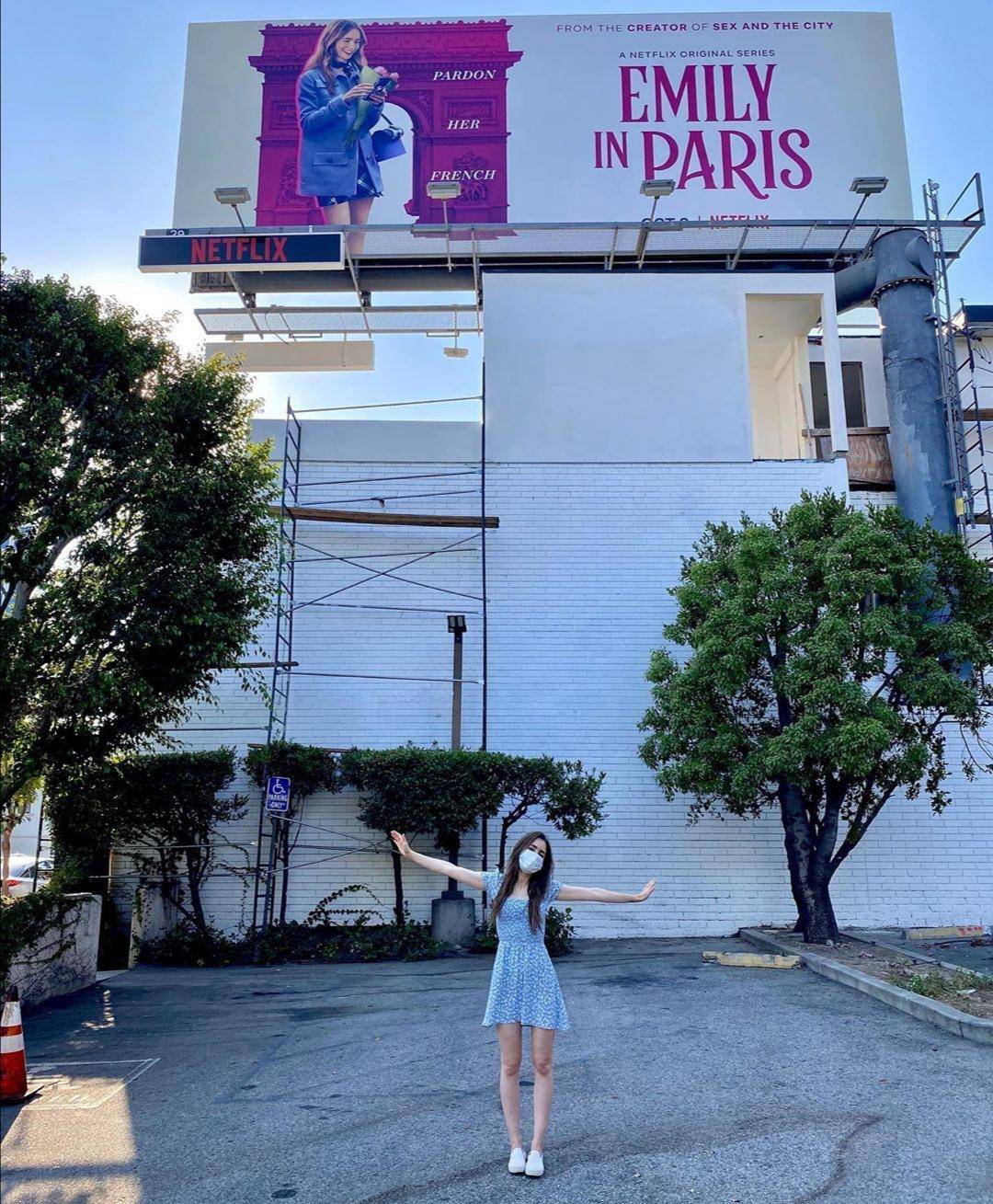 Emily In Paris Billboard | Scrolller