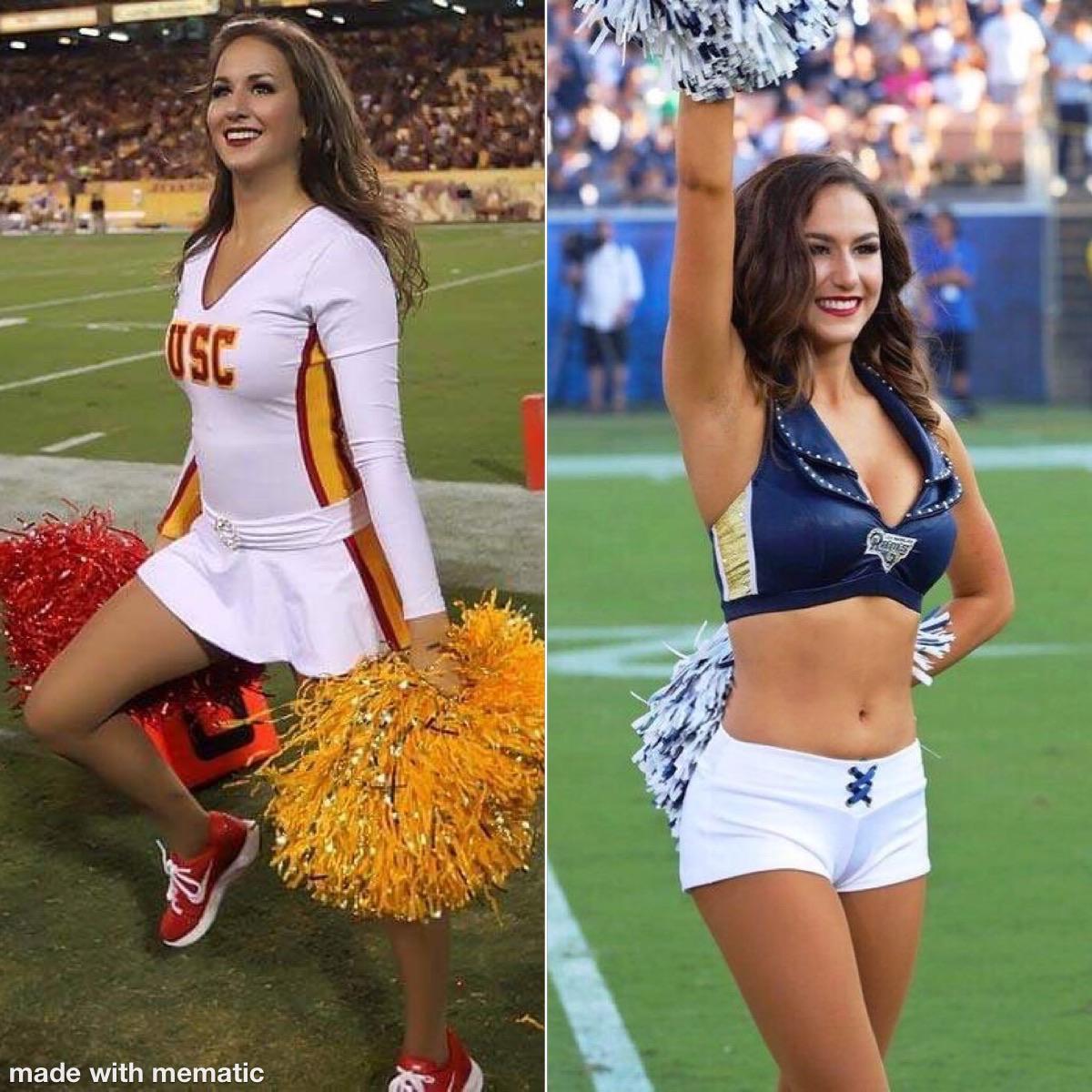 Emily Leibert from USC Song Girls to the LA Rams | Scrolller