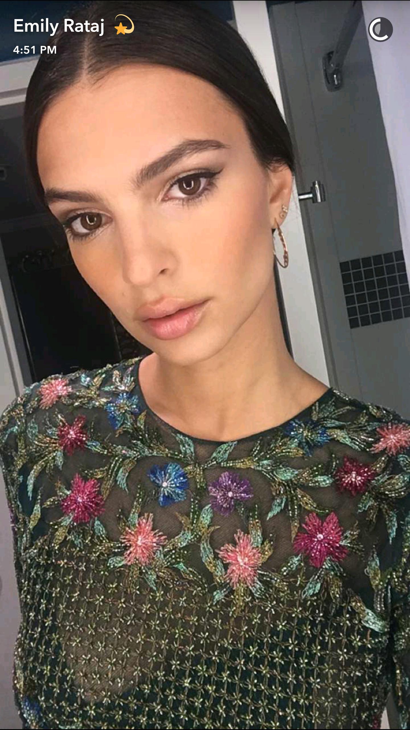 Emily Ratajkowski gazing intensely | Scrolller