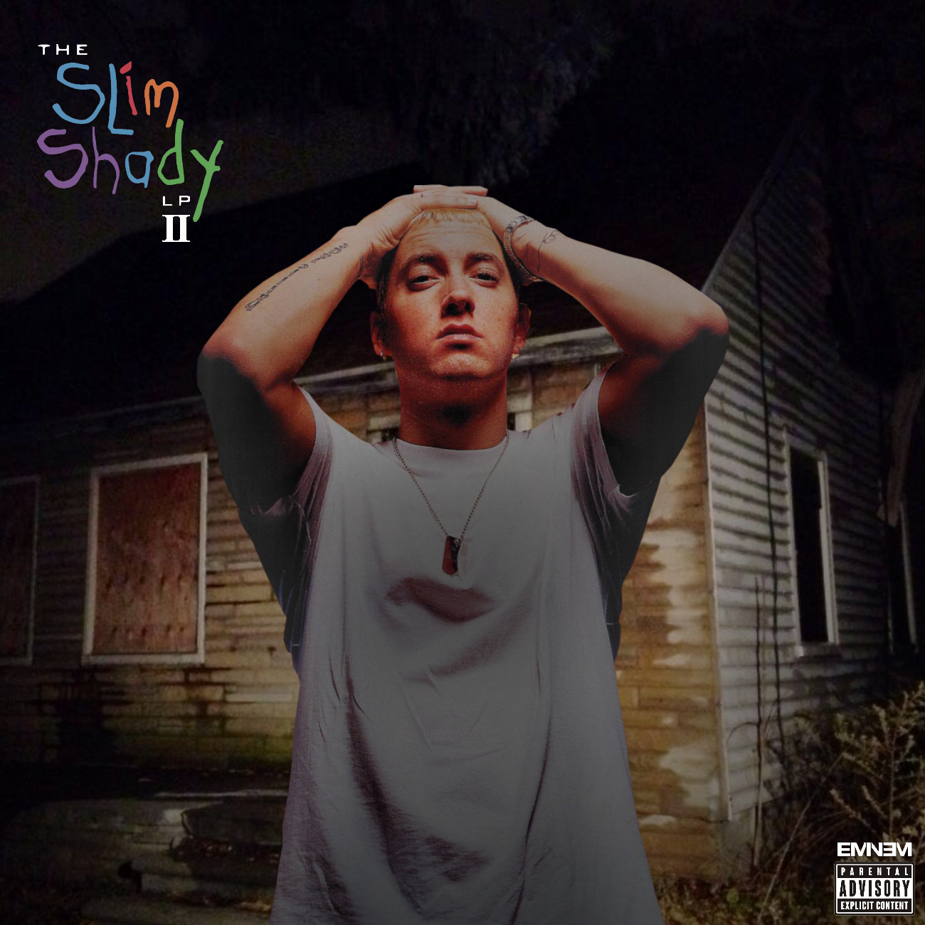 Eminem-the Slim Shady LP 2 cover by me | Scrolller