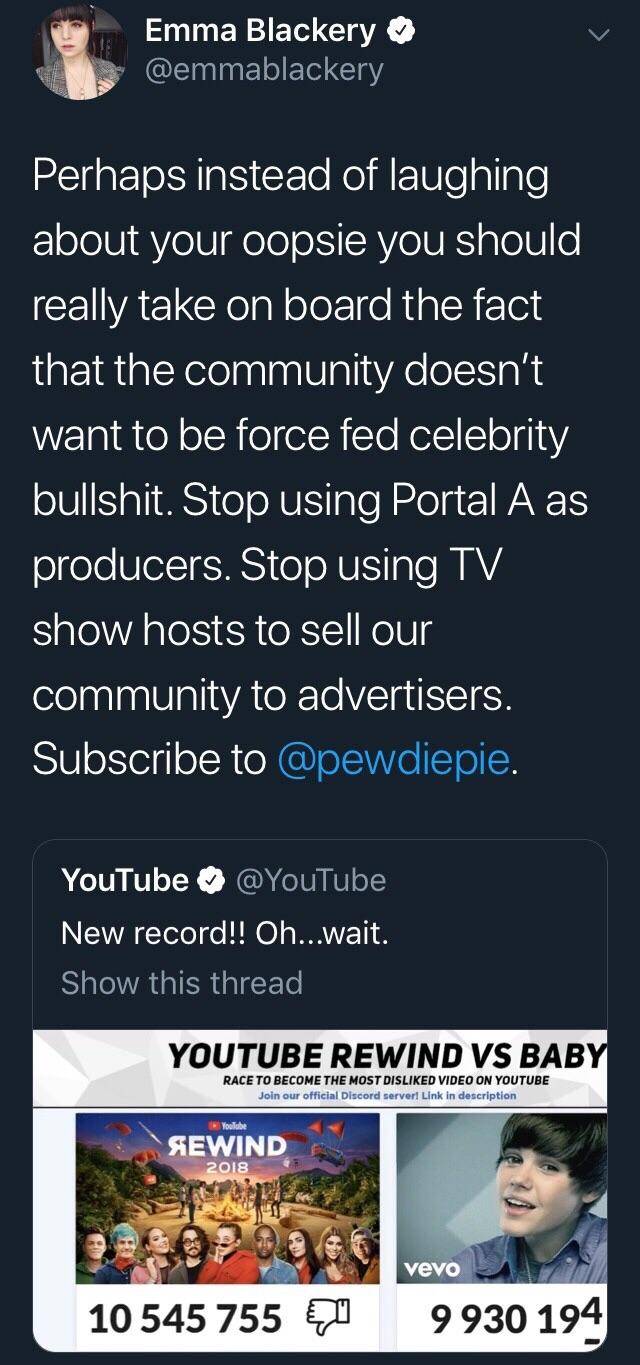 Emma blackery’s doing her part | Scrolller