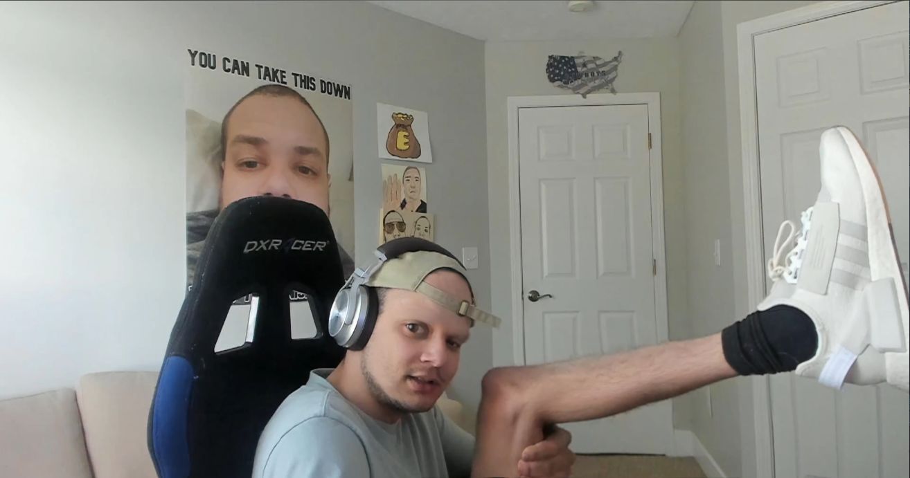 emoney got tree trunk legs on god emoney7 | Scrolller