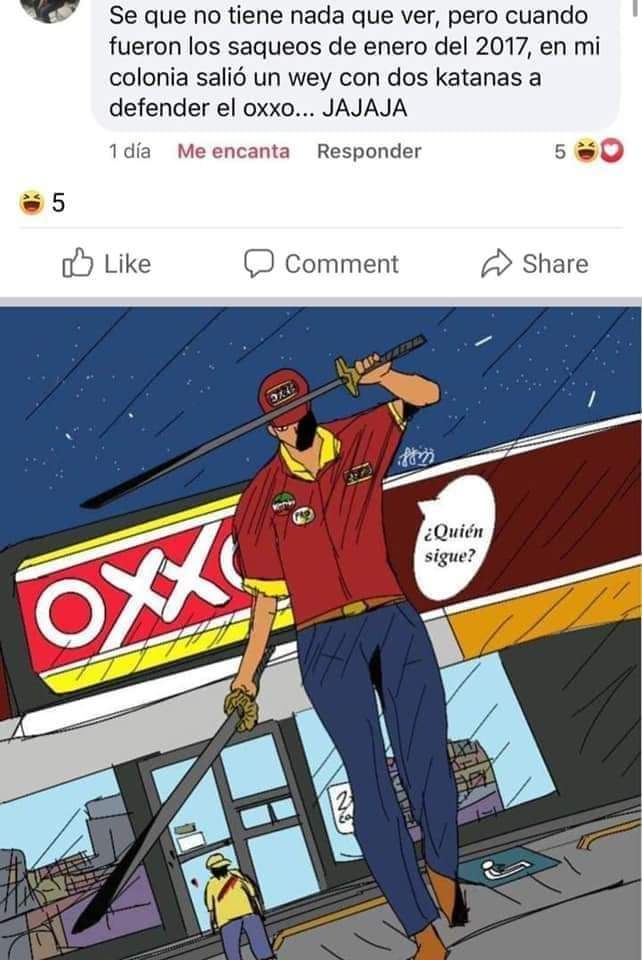 Empleado del Oxxo táctico | Scrolller