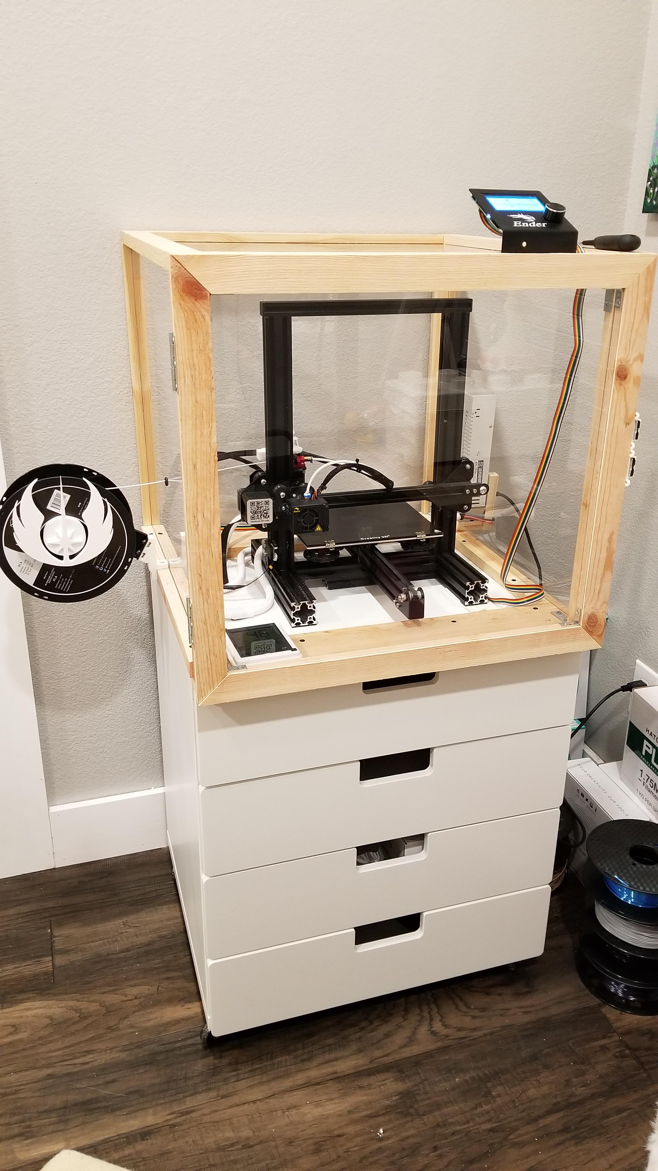 Enclosure mostly complete | Scrolller