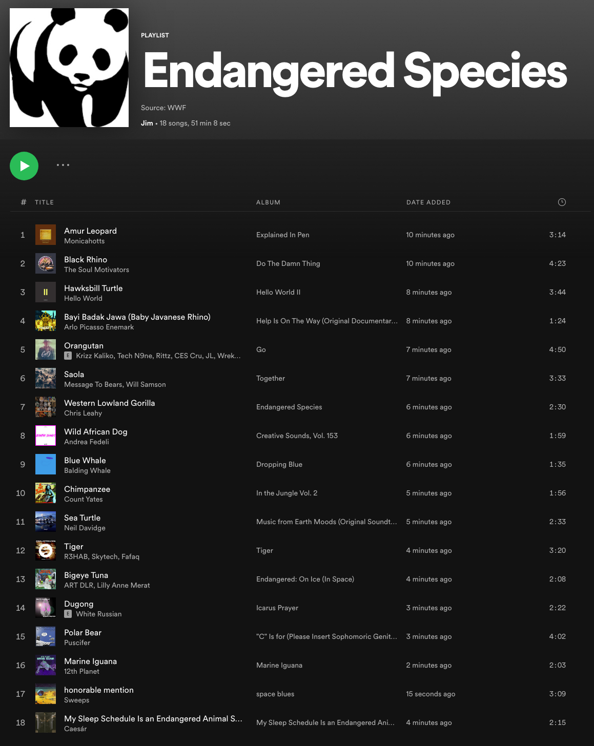 Endangered Species | Scrolller