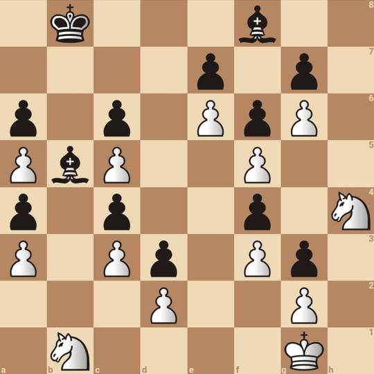 Endgame puzzle: find the only move that's winning for black. | Scrolller