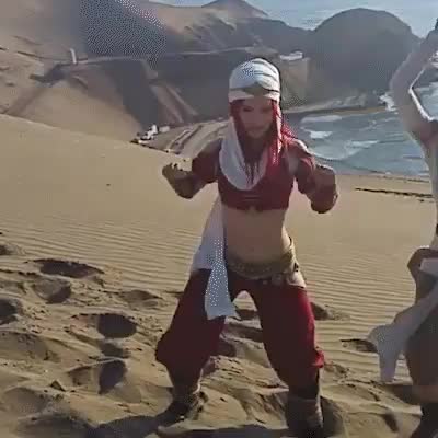 Enji Night - Katarina Cosplay - Belly Dance | Scrolller