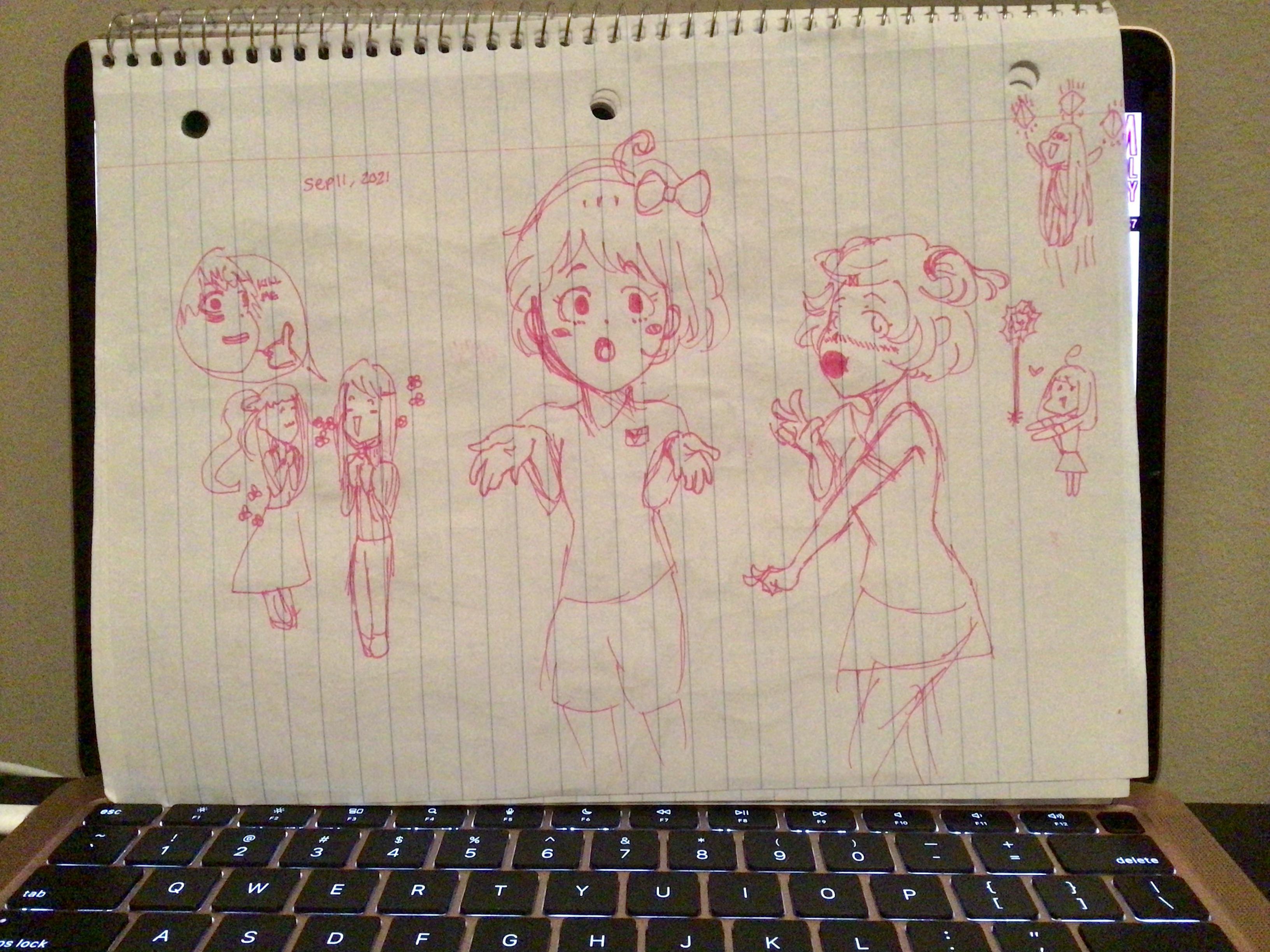 Enjoy this cursed drawing | Scrolller