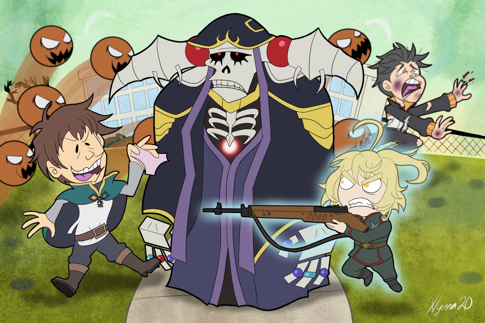 Enjoy this cursed image of the gang in The Grim Adventures of Billy & Mandy's style | Scrolller