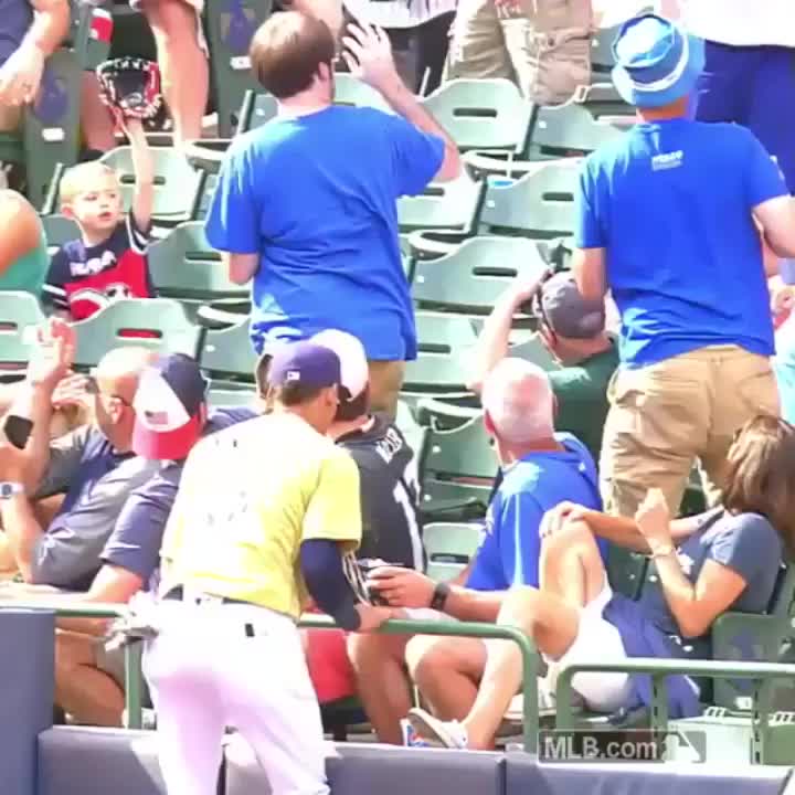 Enjoying Some Ice Cream At The Ballpark | Scrolller
