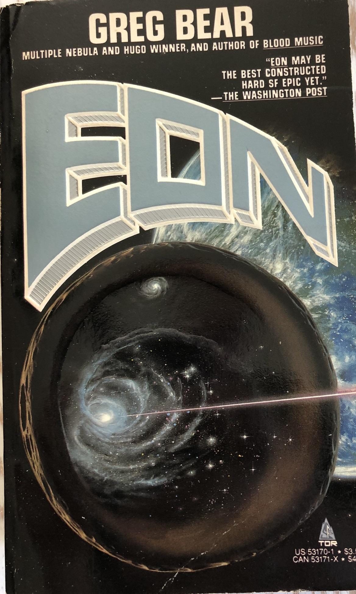 Eon by Greg Bear, Cover Art by Ron Miller | Scrolller