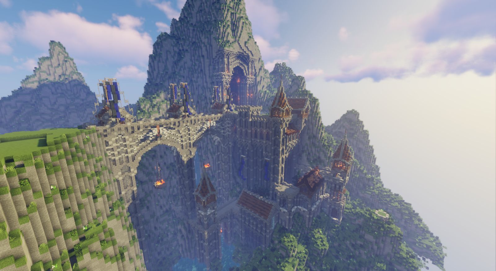 Epic minecraft Dwarven Gate | Scrolller