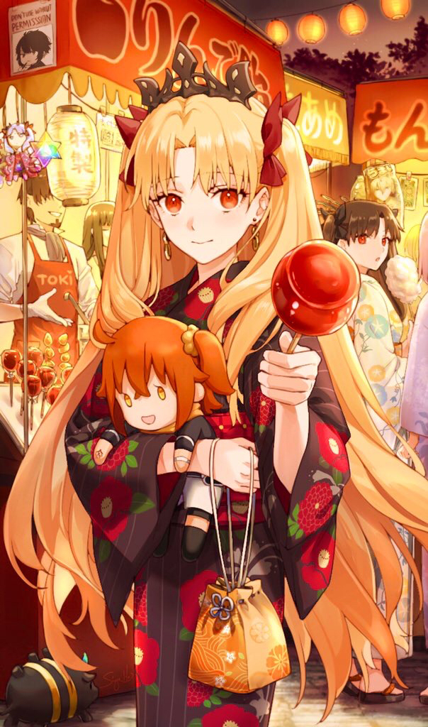 Eresh and Ishtar at a summer festival | Scrolller