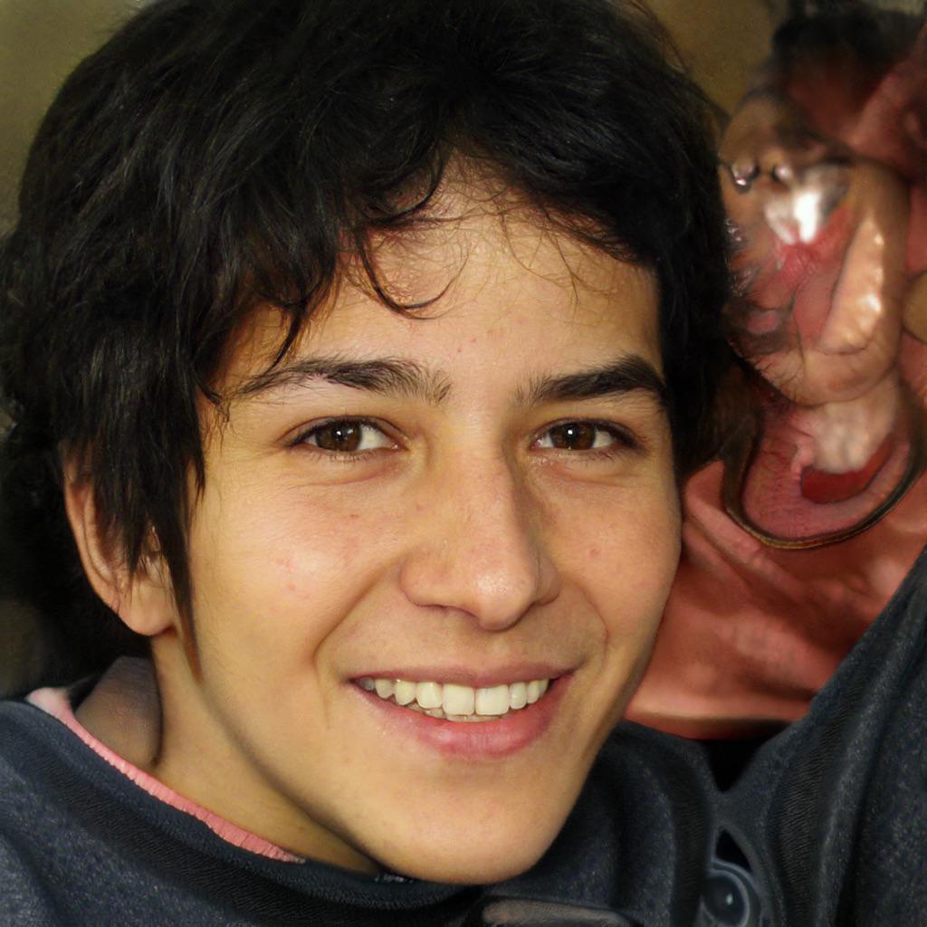 Eric, three seconds before being attacked by the teeth-and-flesh monster behind him | Scrolller