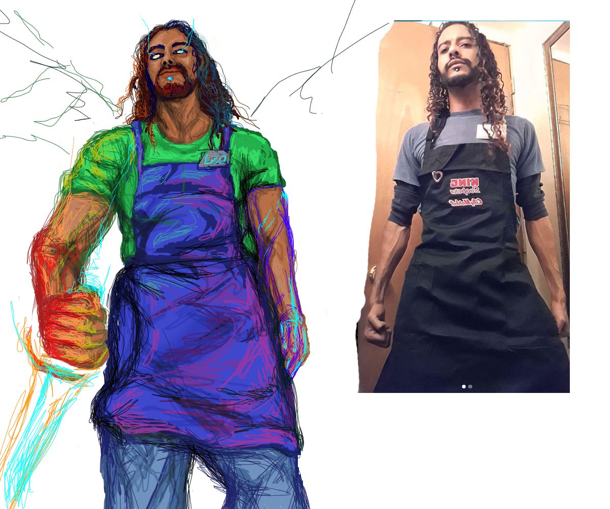 Essential Worker Superhero WIP | Scrolller