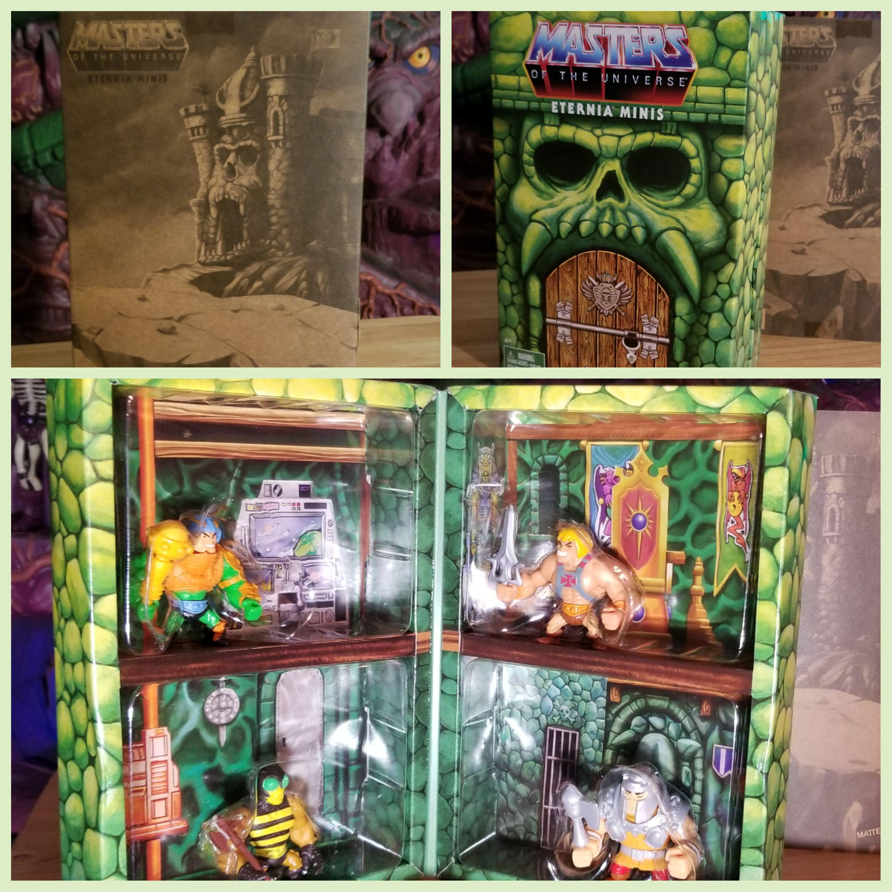 Eternia Minis paper Grayskull display - it's pretty cool for $20! | Scrolller