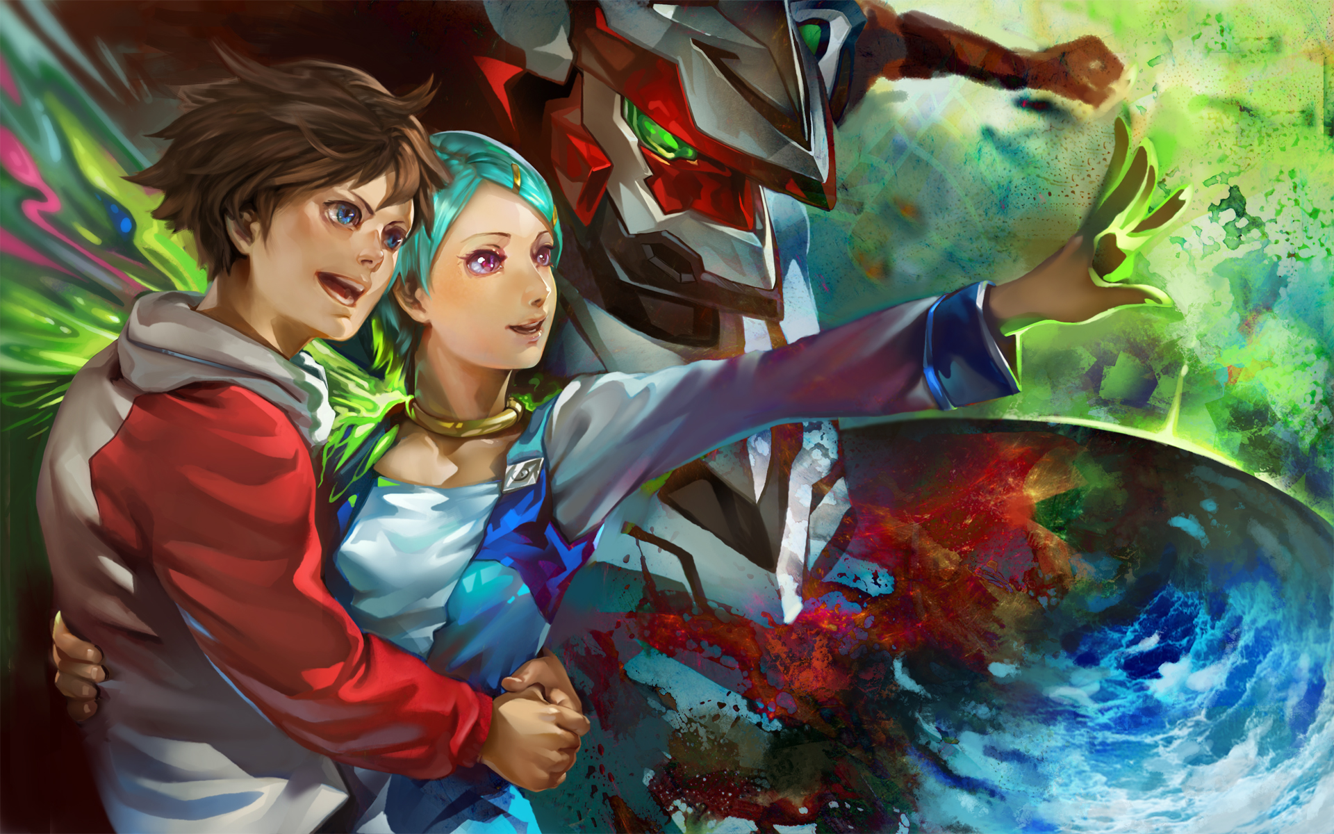 Eureka Seven by Nozomu Ikeuchi | Scrolller