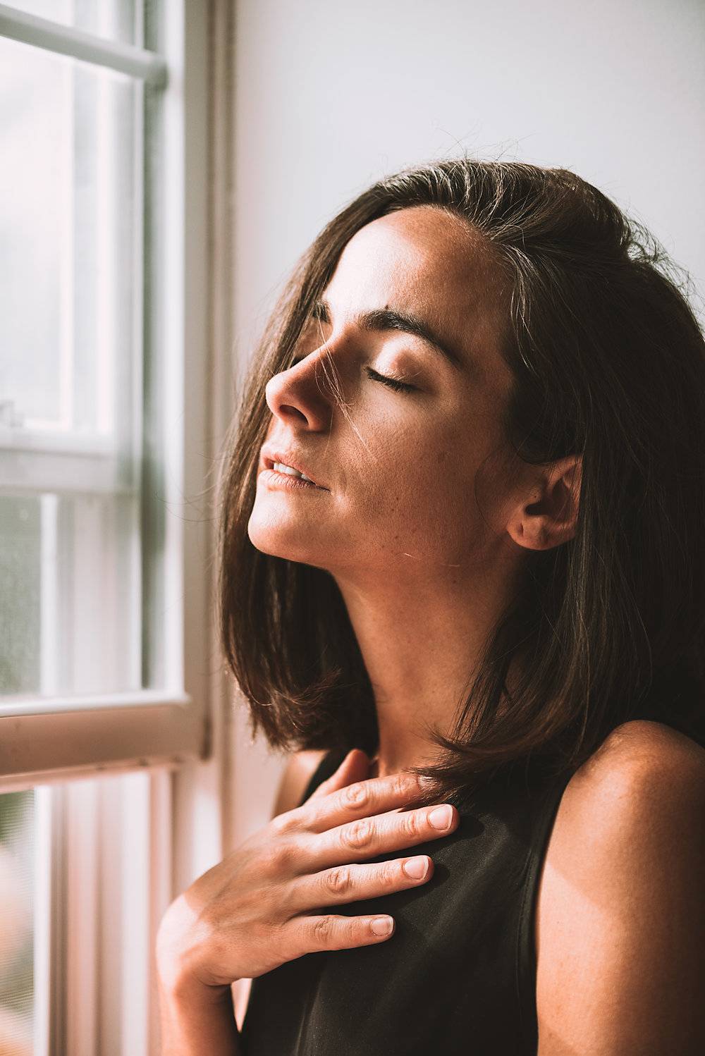 Eva closed eyes by Camilo E.Morales | Scrolller