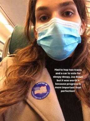 Eve Lindley, doing her civic duty | Scrolller